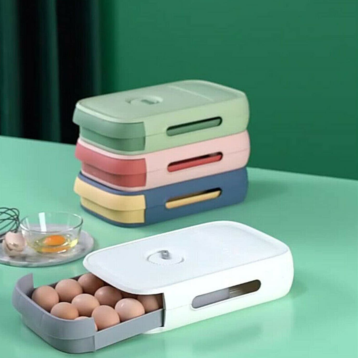 Stackable Egg Storage Container – Zahra Stores