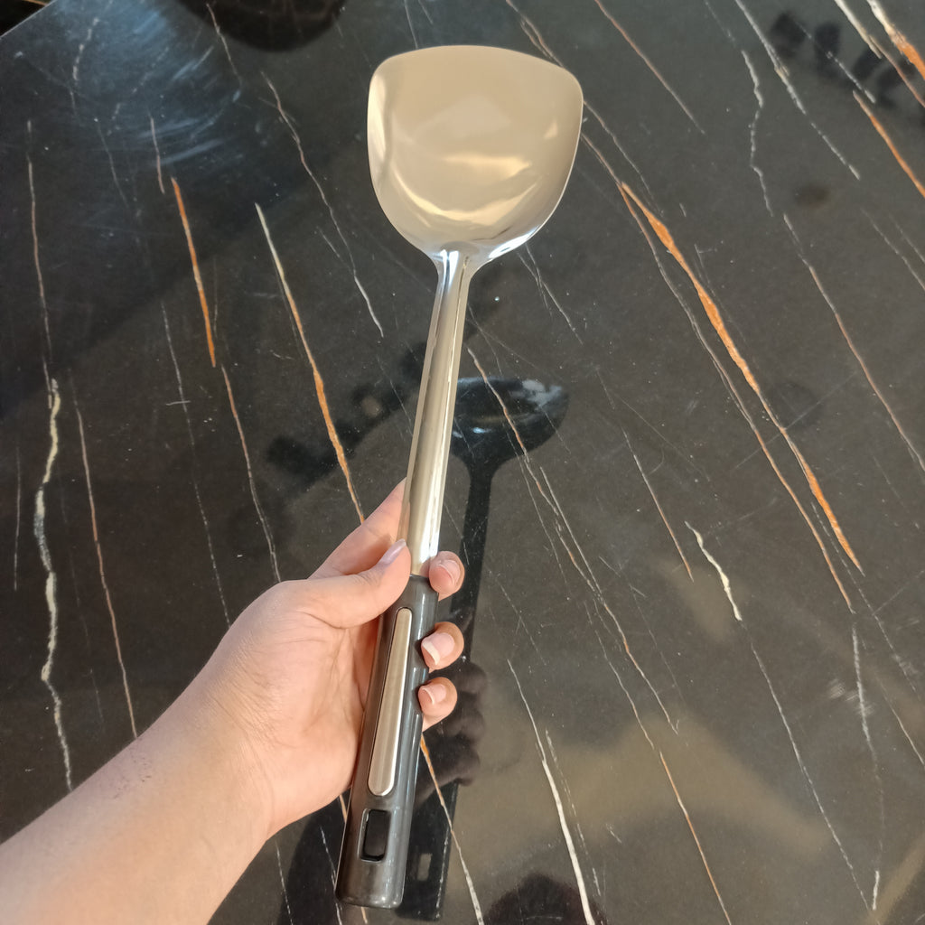 Stainless Steel Flat Spoon – Zahra Stores