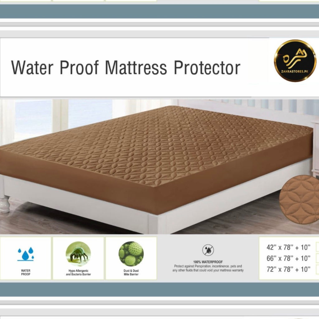 Waterproof Mattress Protector (Double Bed) – Zahra Stores