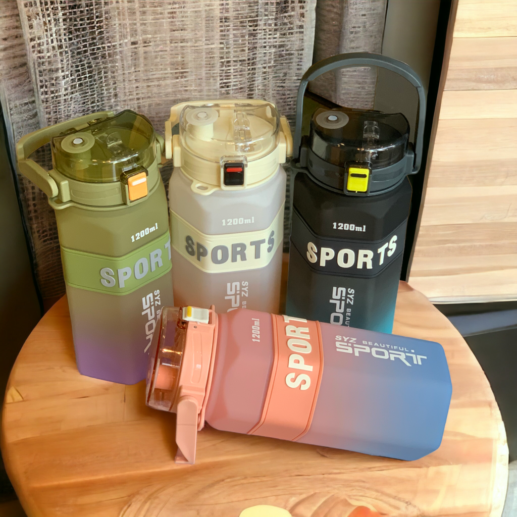 Portable Gradient Water Bottle – Zahra Stores