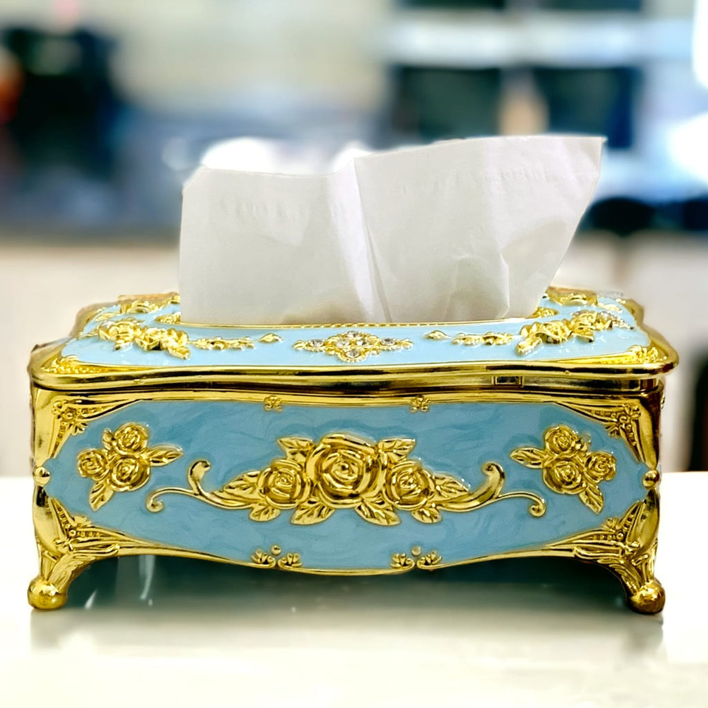 European Style Tissue Paper Box Case (Large) – Zahra Stores