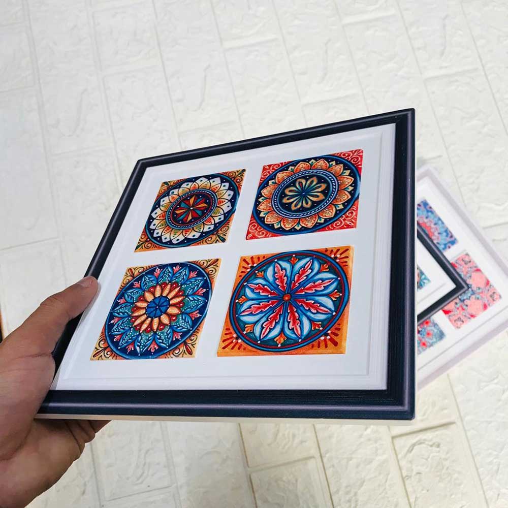 Ceramic Square Tea Coaster – Zahra Stores